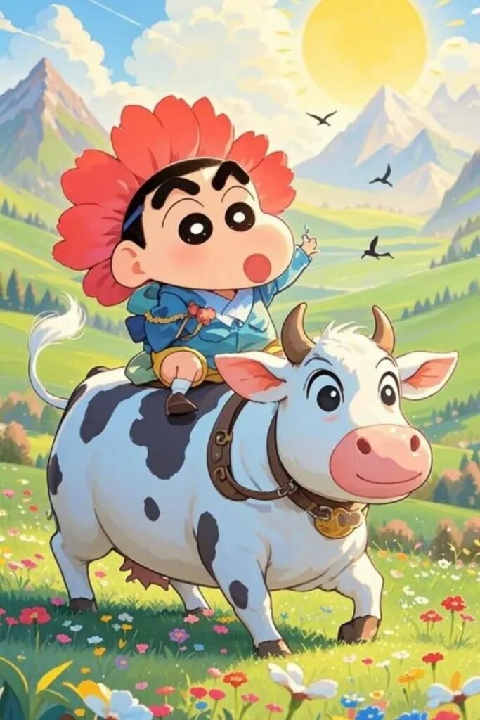 Tải miễn phí 81+ ảnh Shin cậu bé bút chì cute đáng yêu