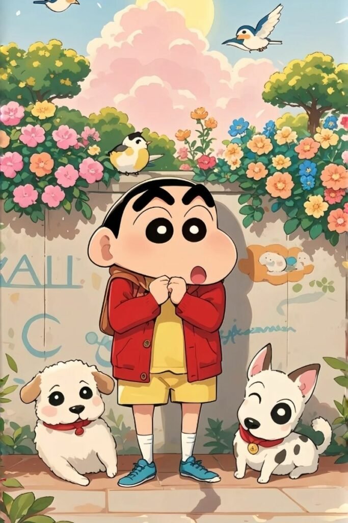 Tải miễn phí 81+ ảnh Shin cậu bé bút chì cute đáng yêu