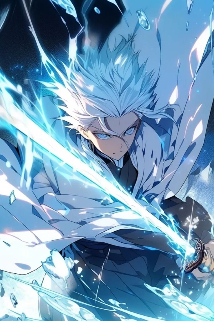 Tuyển tập 100+ ảnh Toshiro Hitsugaya ngầu chất với mái tóc trắng