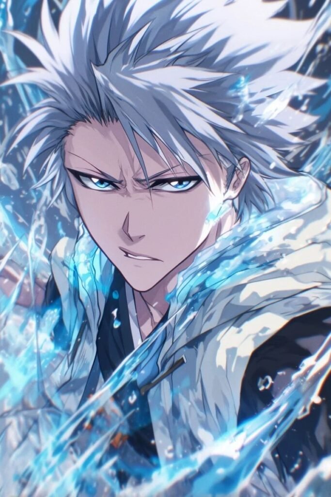 Tuyển tập 100+ ảnh Toshiro Hitsugaya ngầu chất với mái tóc trắng