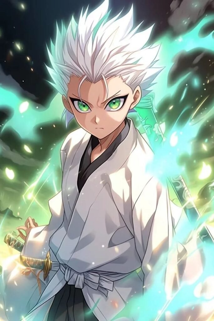 Tuyển tập 100+ ảnh Toshiro Hitsugaya ngầu chất với mái tóc trắng