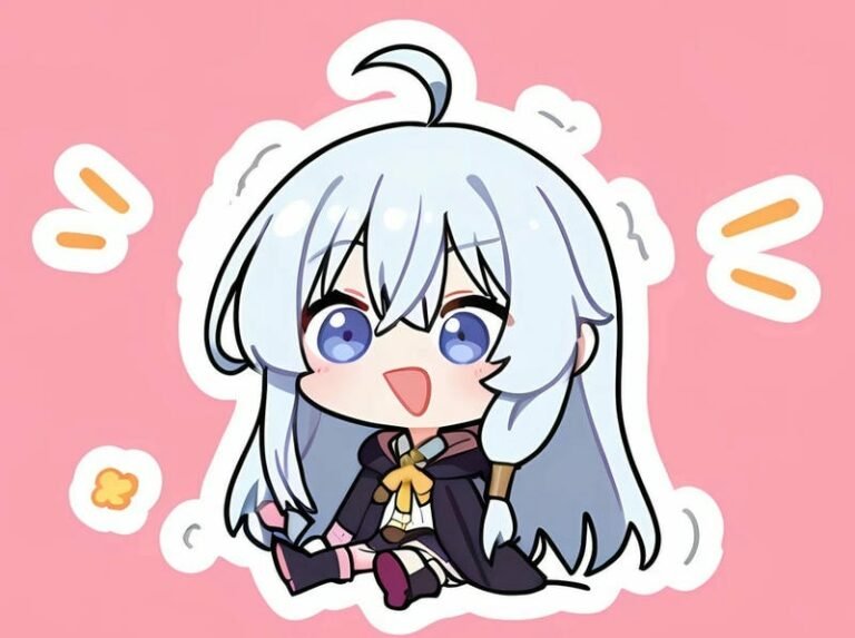 270+ ảnh Elaina chibi siêu cute làm avatar, hình nền