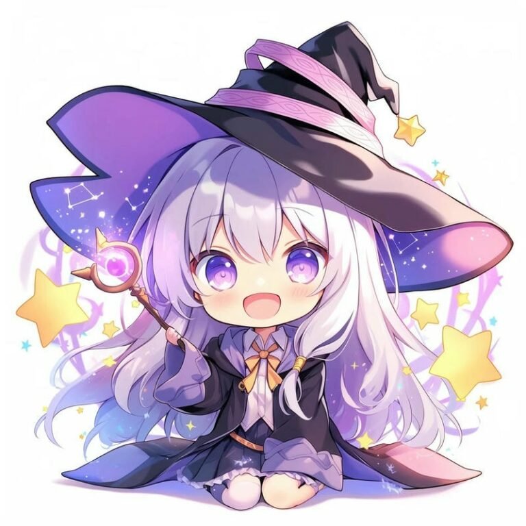 270+ ảnh Elaina chibi siêu cute làm avatar, hình nền