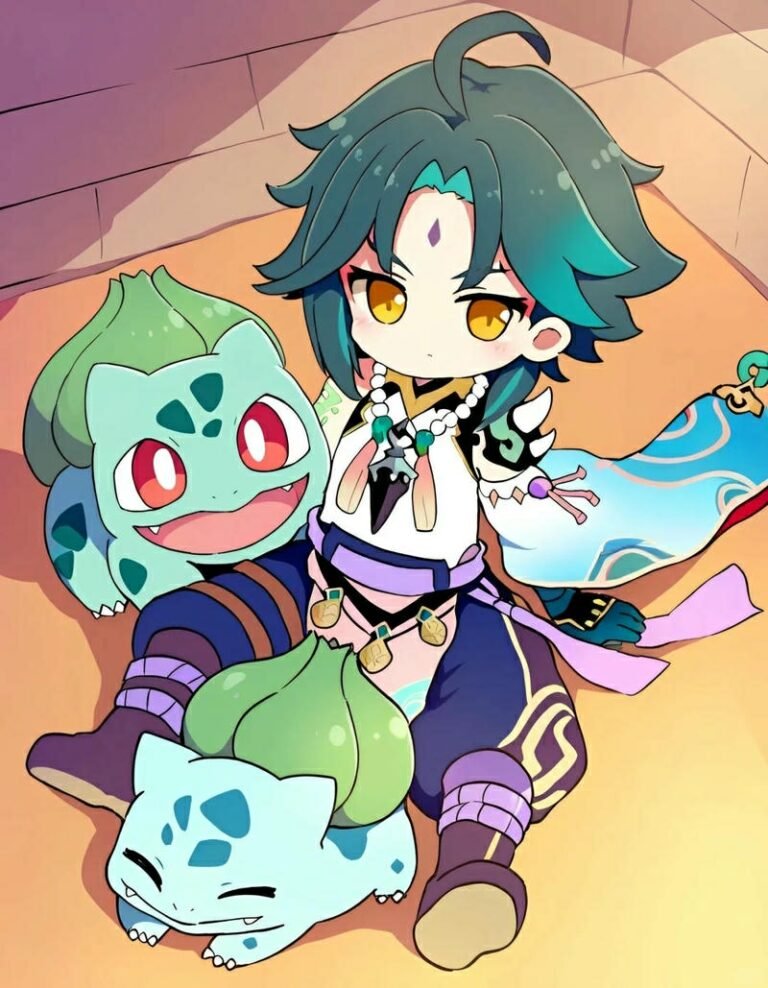 Giới thiệu bộ hình ảnh Xiao chibi chính thức, siêu đẹp sắc nét