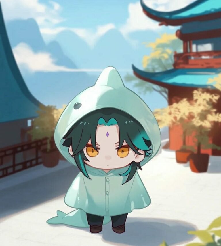 Giới thiệu bộ hình ảnh Xiao chibi chính thức, siêu đẹp sắc nét