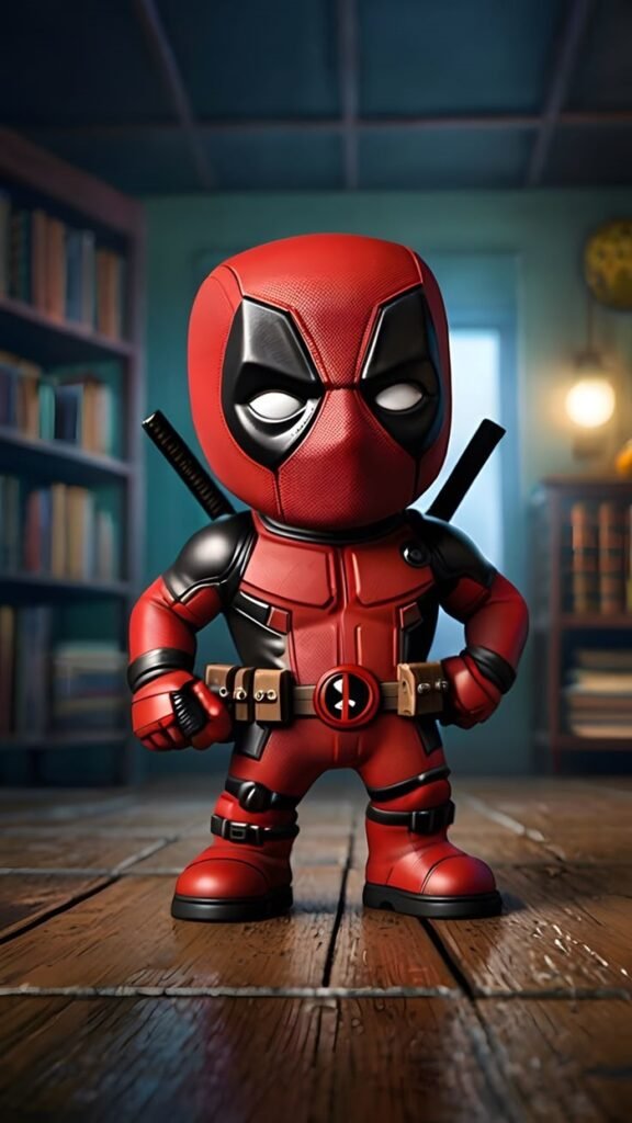 Top 999+ hình nền Deadpool chibi độc đáo mới lạ cho dế yêu