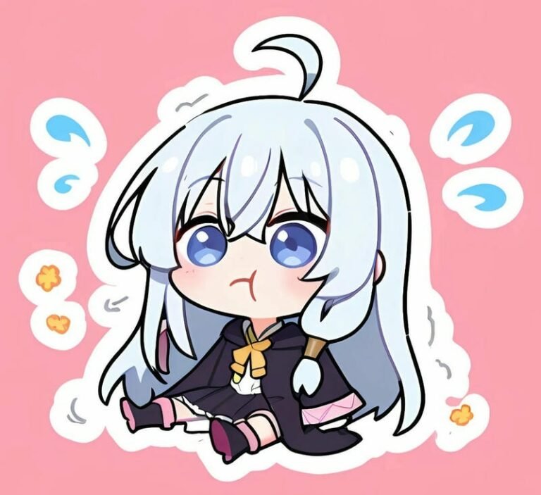 270+ ảnh Elaina chibi siêu cute làm avatar, hình nền