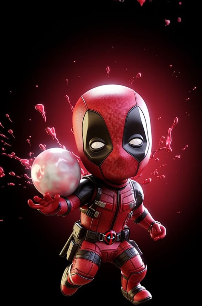 Top 999+ hình nền Deadpool chibi độc đáo mới lạ cho dế yêu