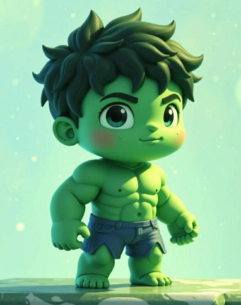 Những hình ảnh Hulk chibi, khổng lồ xanh siêu ngầu cho iPhone