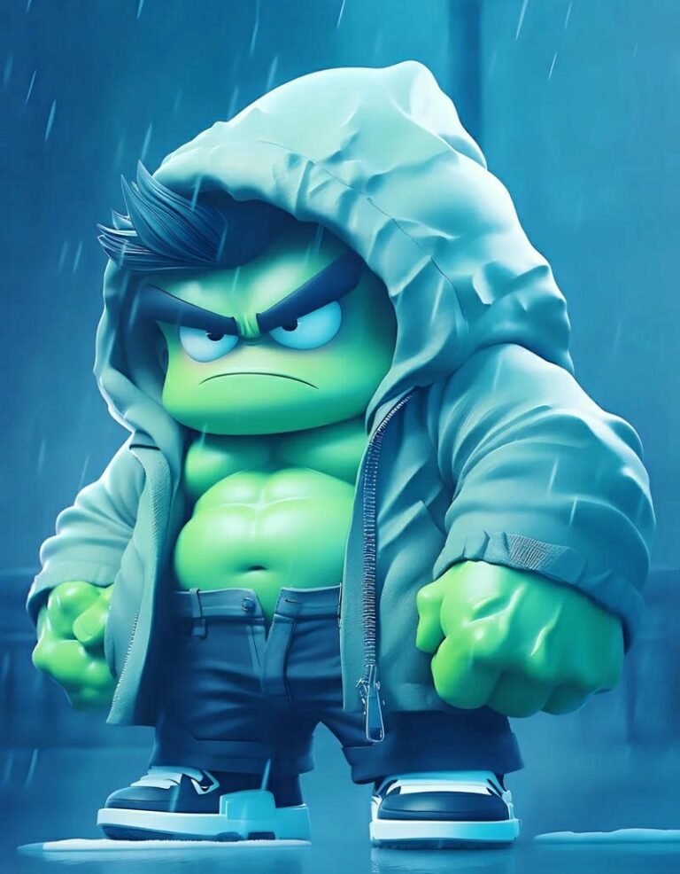 Những hình ảnh Hulk chibi, khổng lồ xanh siêu ngầu cho iPhone