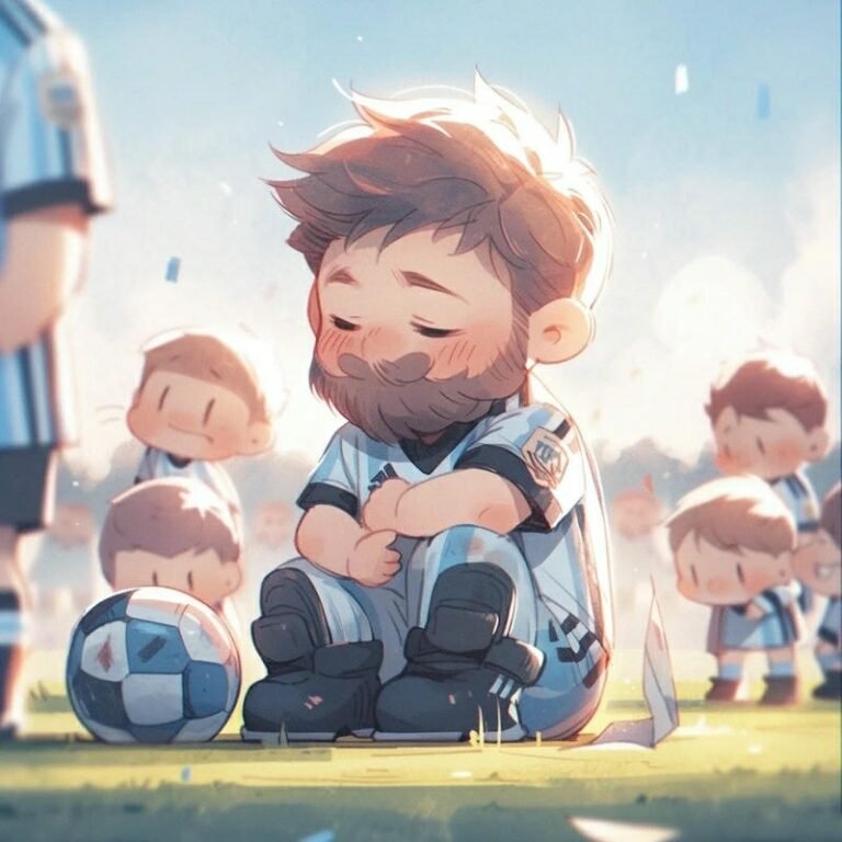 Bộ 300+ hình ảnh Messi chibi dễ vẽ độc đáo mới lạ cho fan M10
