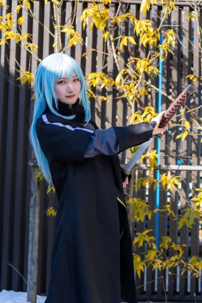 120+ ảnh Rimuru cosplay mái tóc xanh cá tính nhất