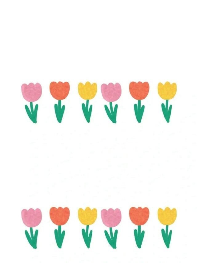 Tổng hợp 101+ hình ảnh hoa tulip chibi đơn giản dễ vẽ cho bé