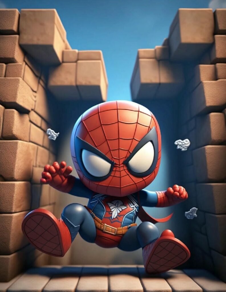 Tuyển tập 433+ hình ảnh Spider Man chibi ngộ nghĩnh và đáng yêu nhất