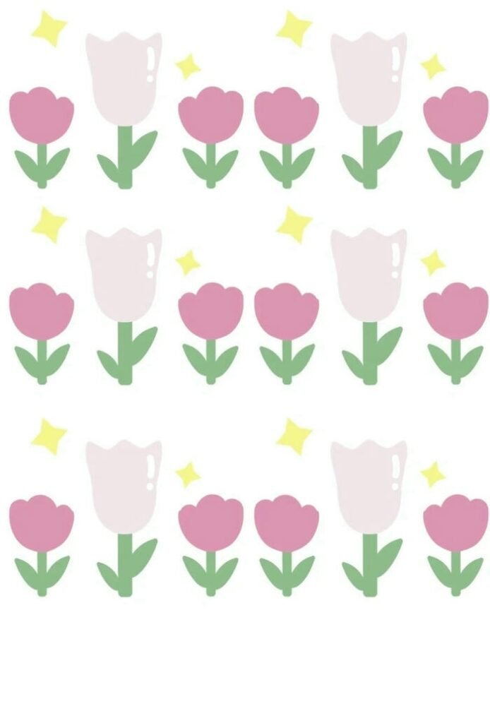 Tổng hợp 101+ hình ảnh hoa tulip chibi đơn giản dễ vẽ cho bé