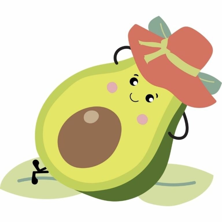 Tổng hợp 50+ hình trái bơ chibi cute cho bạn thoả sức chọn lựa