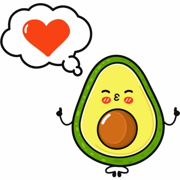 Tổng hợp 50+ hình trái bơ chibi cute cho bạn thoả sức chọn lựa