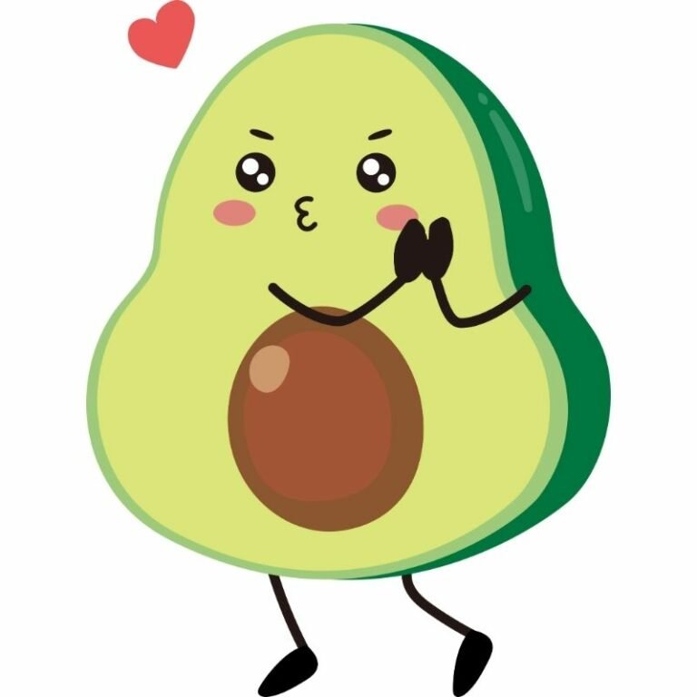 Tổng hợp 50+ hình trái bơ chibi cute cho bạn thoả sức chọn lựa