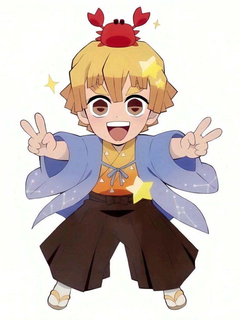 Gợi ý 99+ Hình ảnh Zenitsu chibi cute làm avatar, hình nền